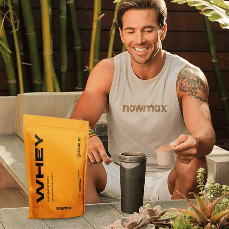 nowmax® WPC Whey Protein - Kompleks Białkowy 700 g - cena 29,90 zł | Sklep.sport-max.pl